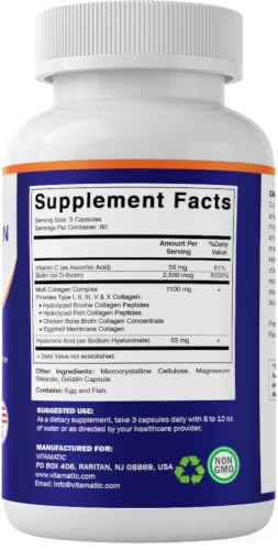 Vitamatic collagen complex for vitality