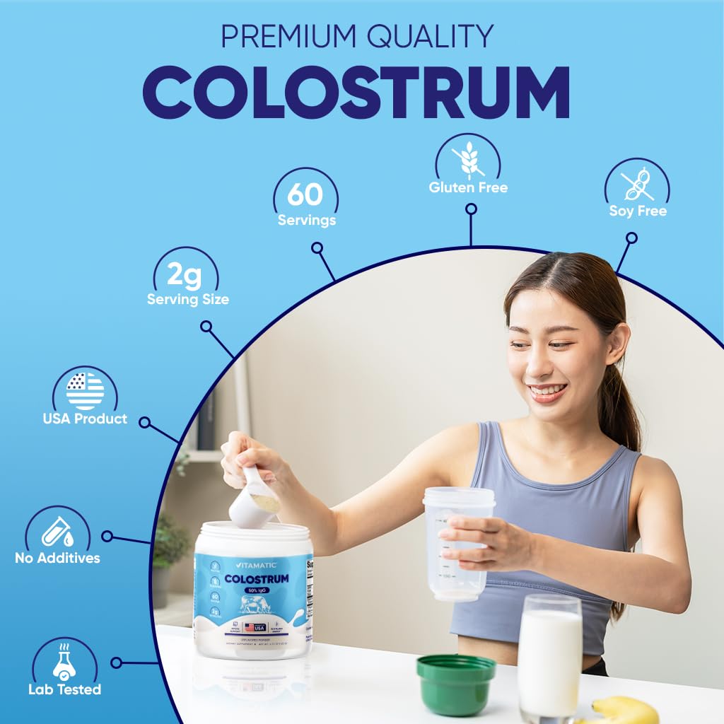 Vitamatic colostrum for daily nutrition