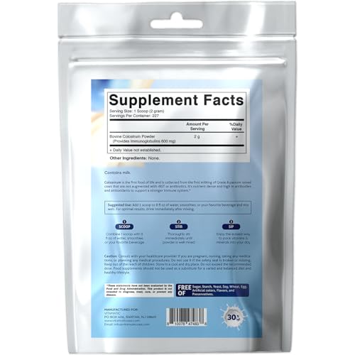 Vitamatic colostrum for daily nutrition