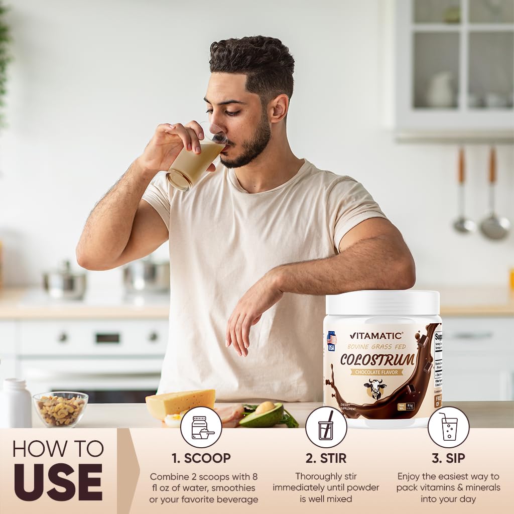 Vitamatic colostrum for healthy hair