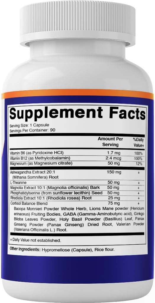 Vitamatic cortisol support for overall health