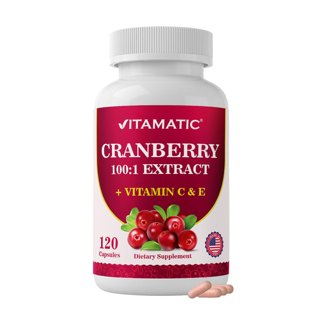 Vitamatic cranberry extract capsules