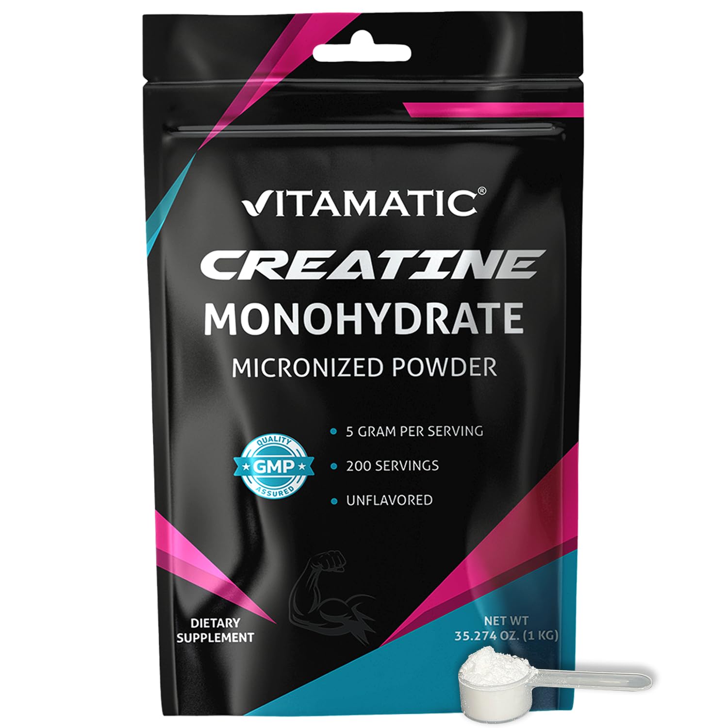 Vitamatic creatine monohydrate powder