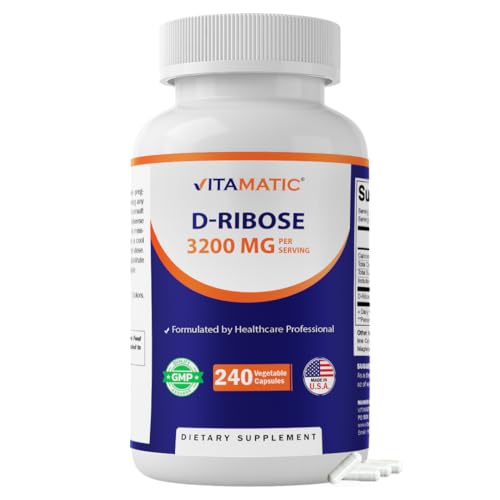 Vitamatic D-Ribose vegetarian capsules