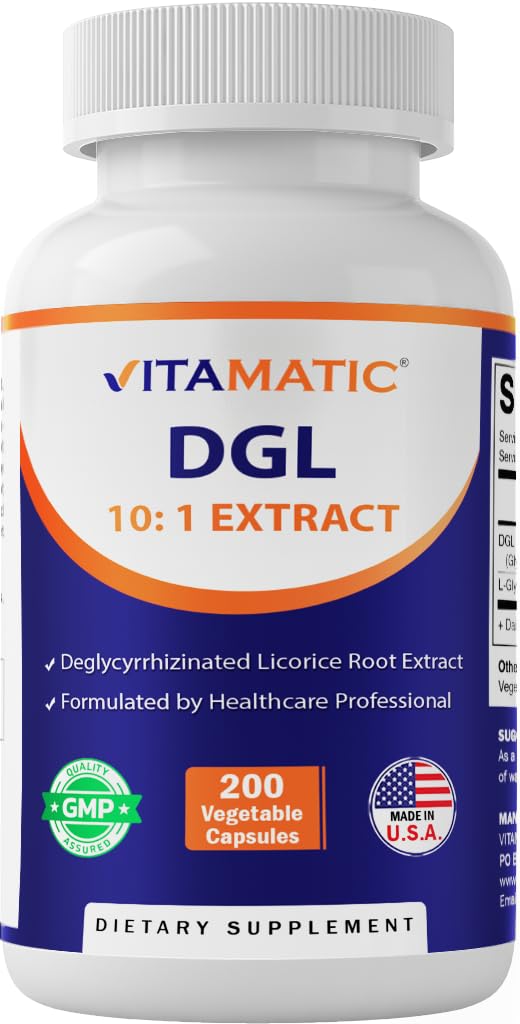 Vitamatic DGL licorice root extract