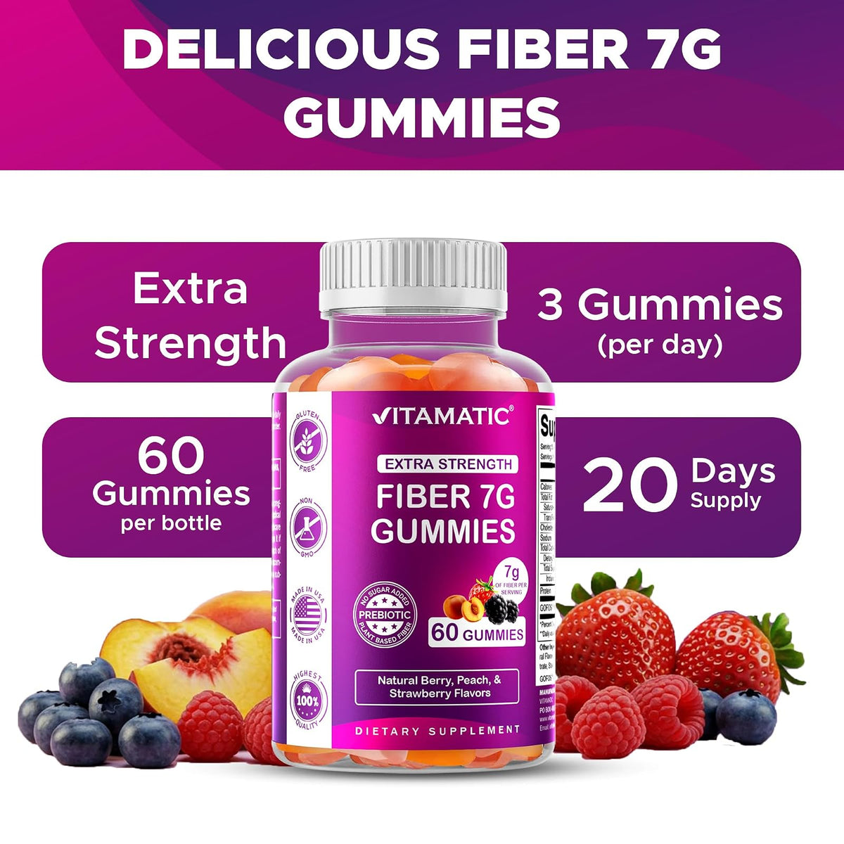 Vitamatic digestive enzymes for daily wellness