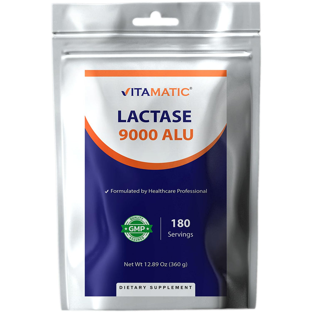 Vitamatic digestive enzymes for lactose intolerance