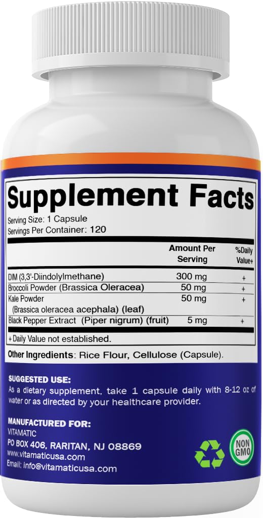 Vitamatic DIM for overall wellness