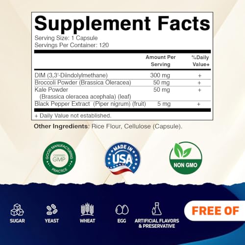 Vitamatic DIM with black pepper extract