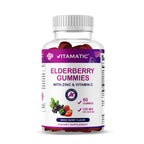 Vitamatic elderberry gummies with vitamin C