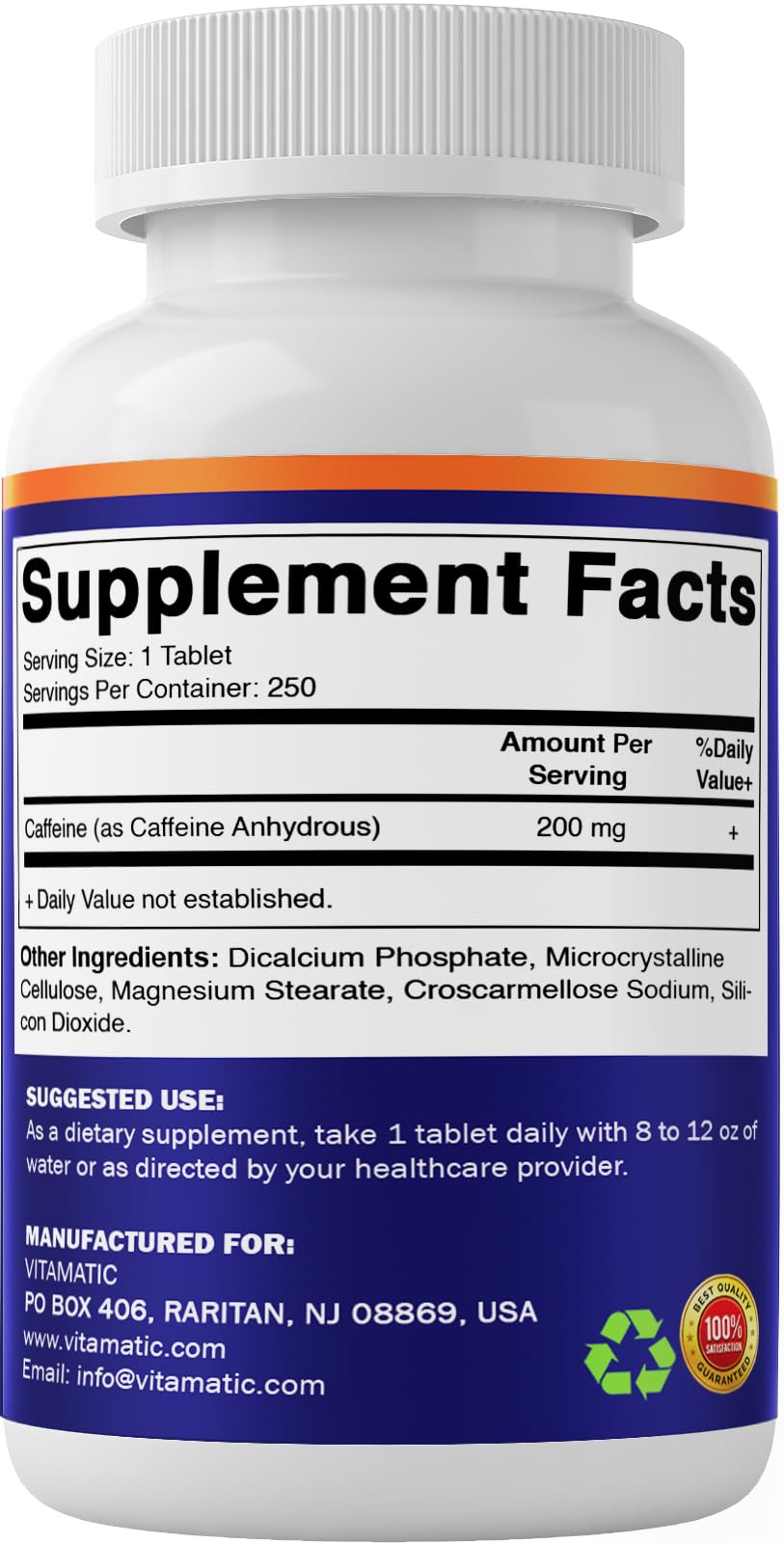 Vitamatic energy support for active lifestyle