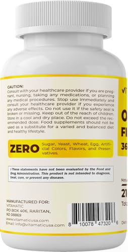 Vitamatic fish oil for joint support