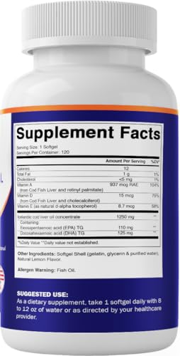 Vitamatic fish oil for wellness