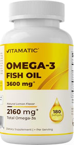 Vitamatic fish oil softgels
