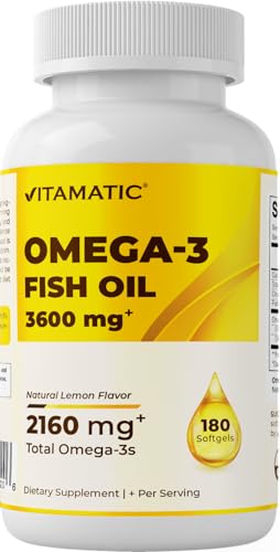 Vitamatic fish oil softgels