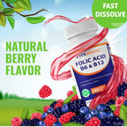 Vitamatic folic acid for energy support