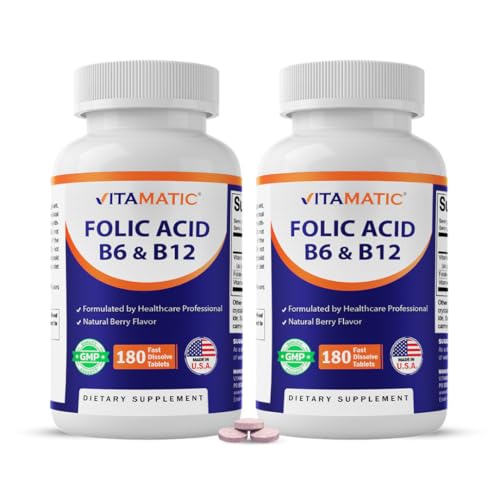 Vitamatic folic acid tablets 400 mcg