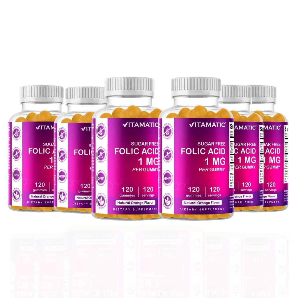 Vitamatic folic acid vegan gummies