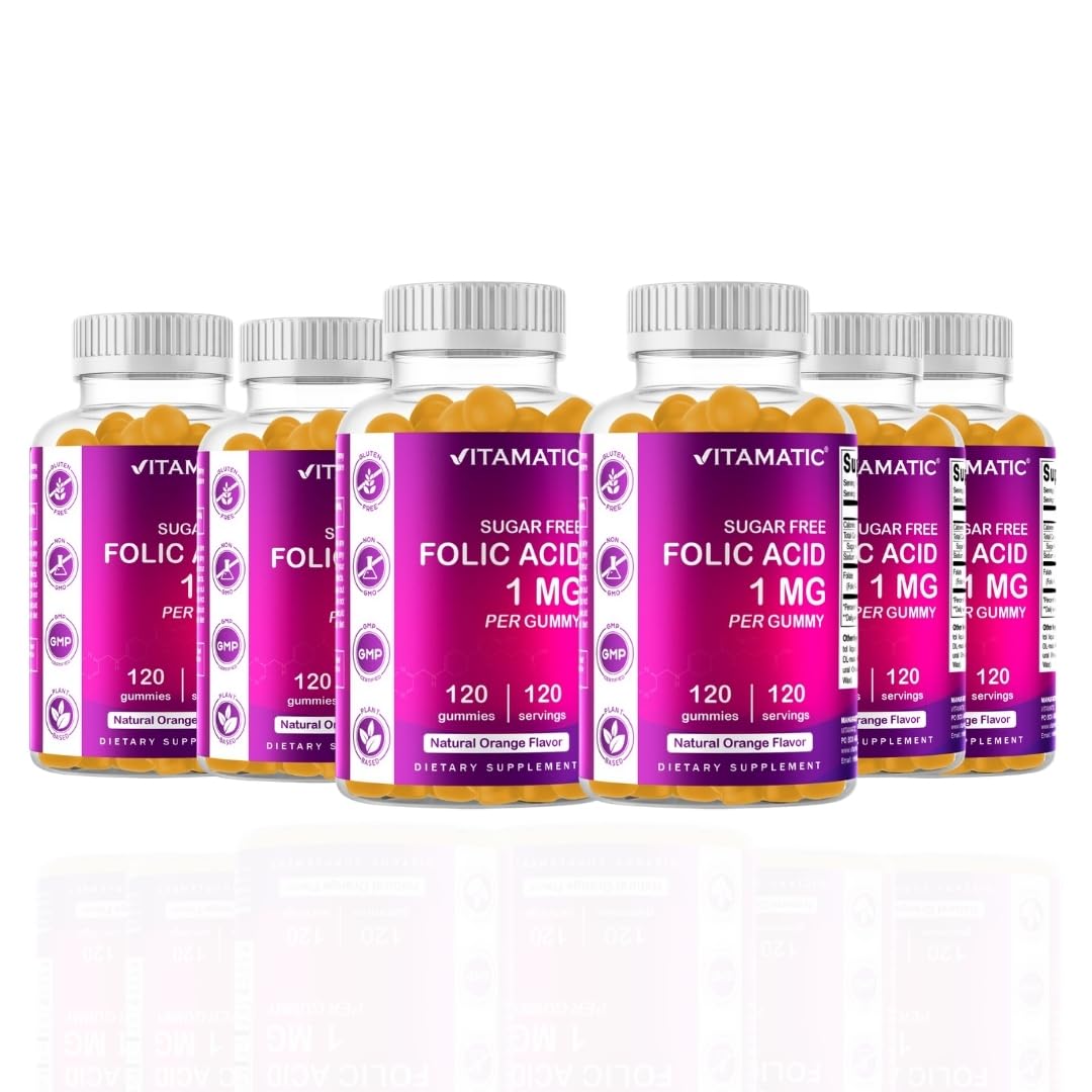 Vitamatic folic acid vegan gummies