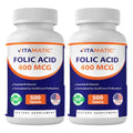 Vitamatic folic acid vegetarian tablets