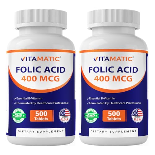 Vitamatic folic acid vegetarian tablets