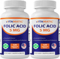 Vitamatic folic acid vegetarian tablets
