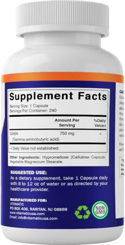 Vitamatic GABA for enhanced focus