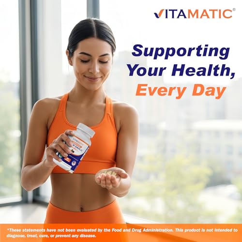 Vitamatic garlic capsules made in USA