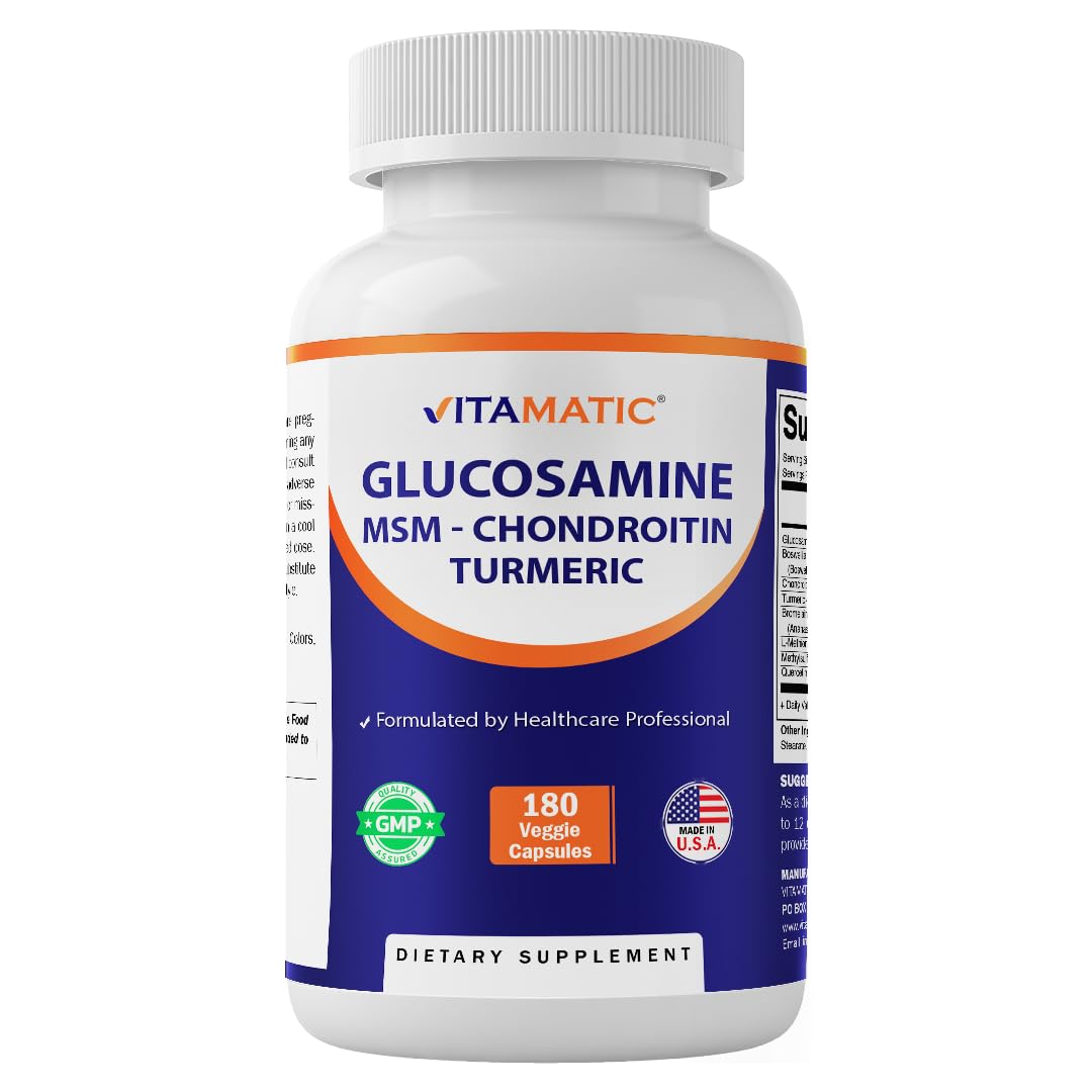 Vitamatic glucosamine joint support capsules
