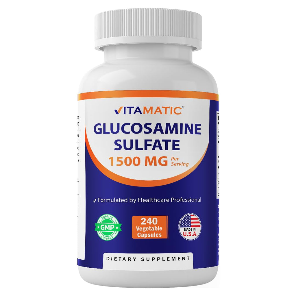 Vitamatic glucosamine sulfate capsules