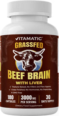 Vitamatic grass-fed beef liver capsules
