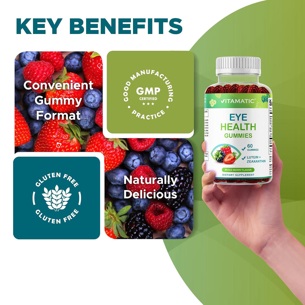 Vitamatic gummies for better vision