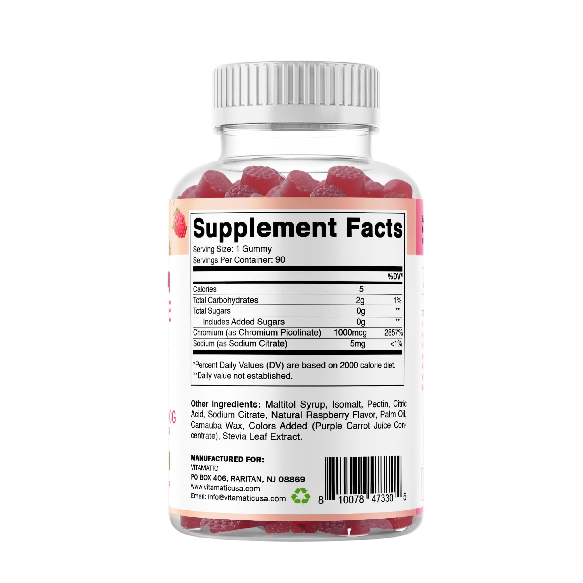 Vitamatic gummies for daily nutrition