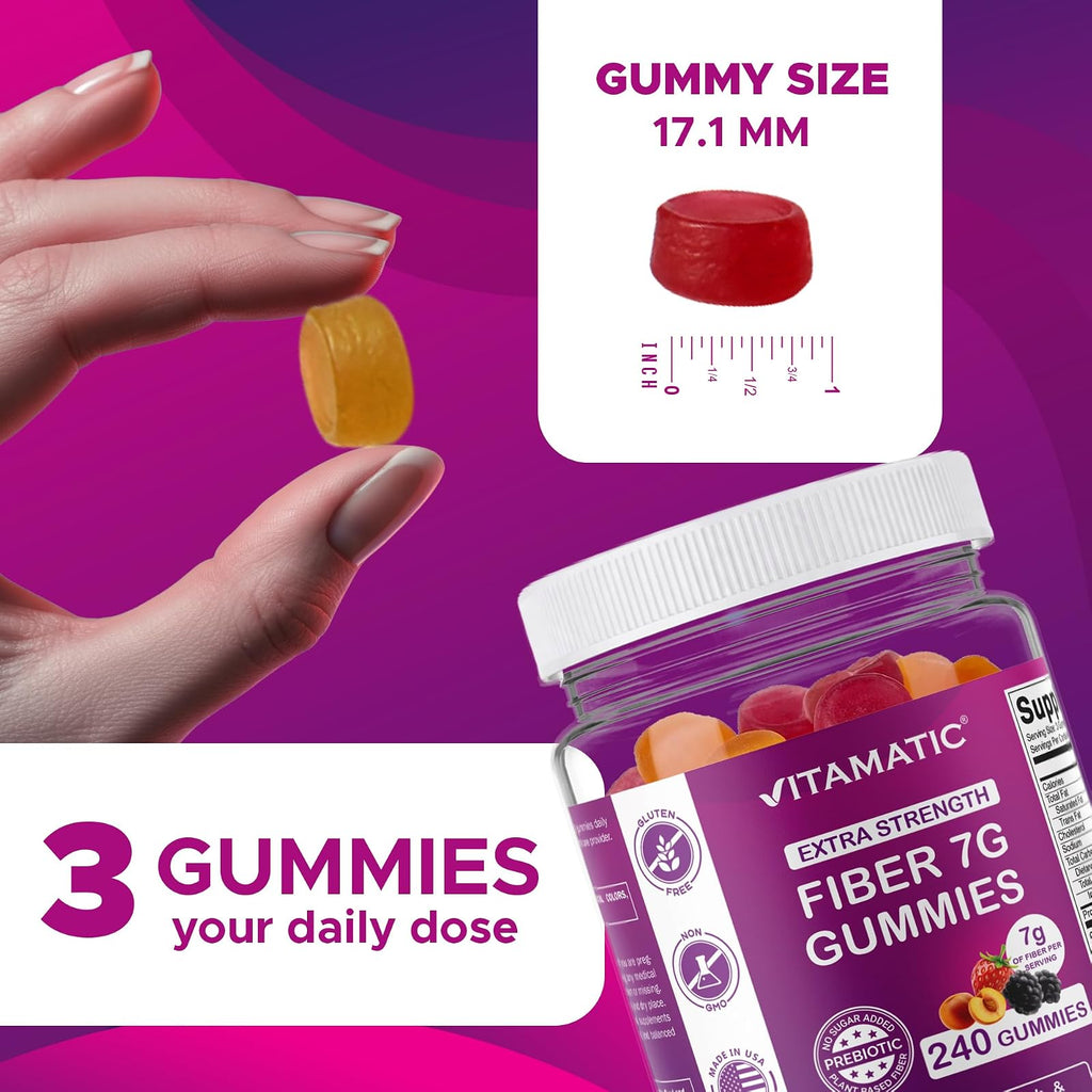 Vitamatic gummies for gut health
