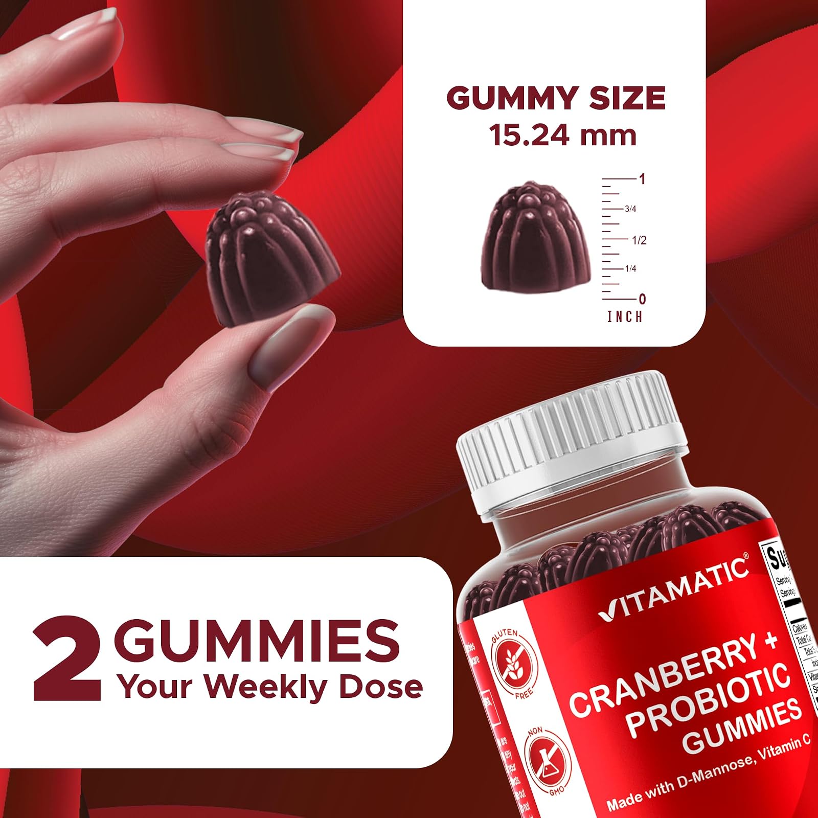 Vitamatic gummies for immune support