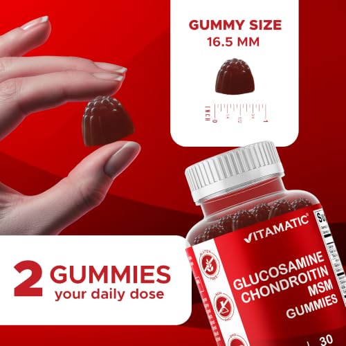 Vitamatic gummies for joint flexibility