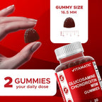 Vitamatic gummies for joint flexibility