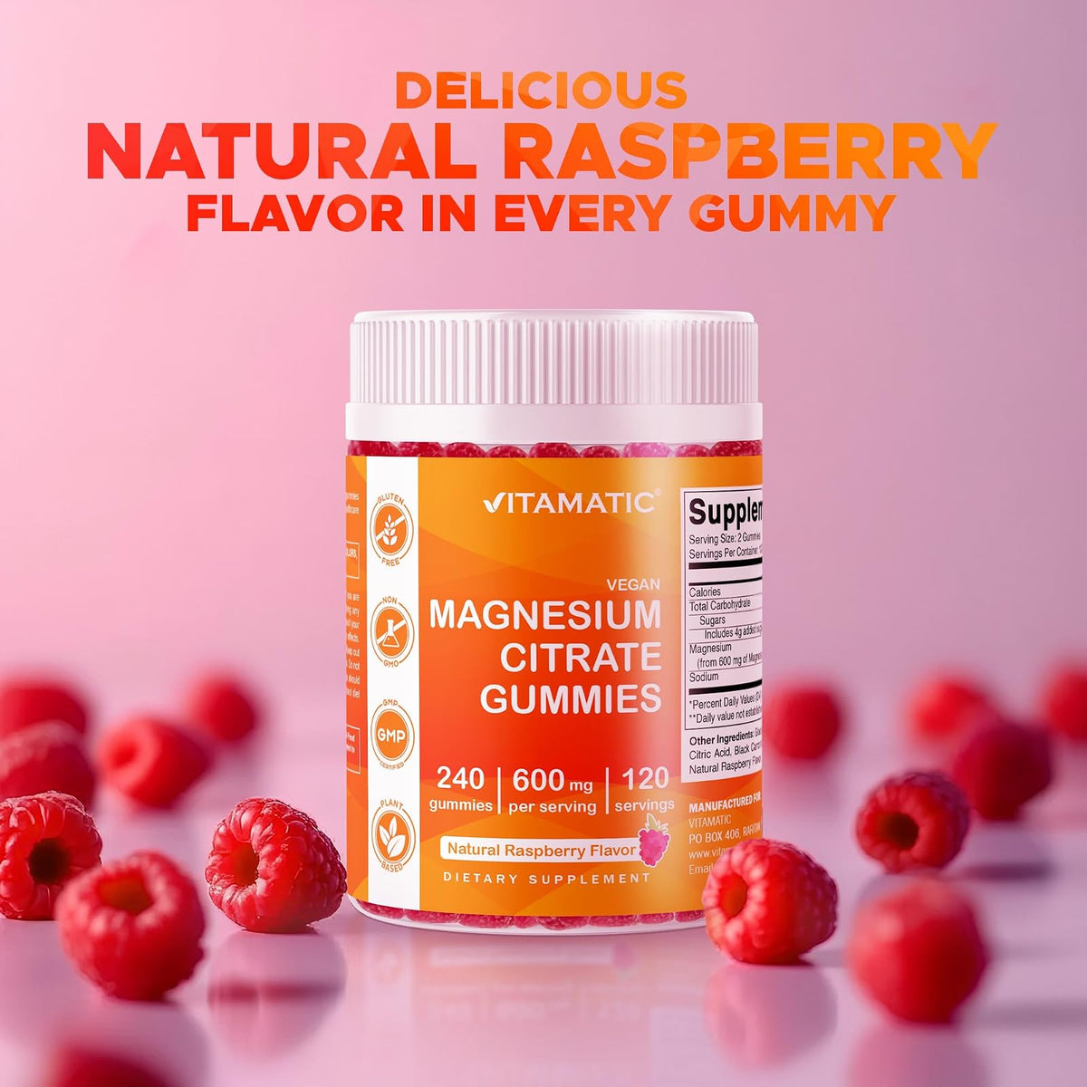Vitamatic gummies for muscle health