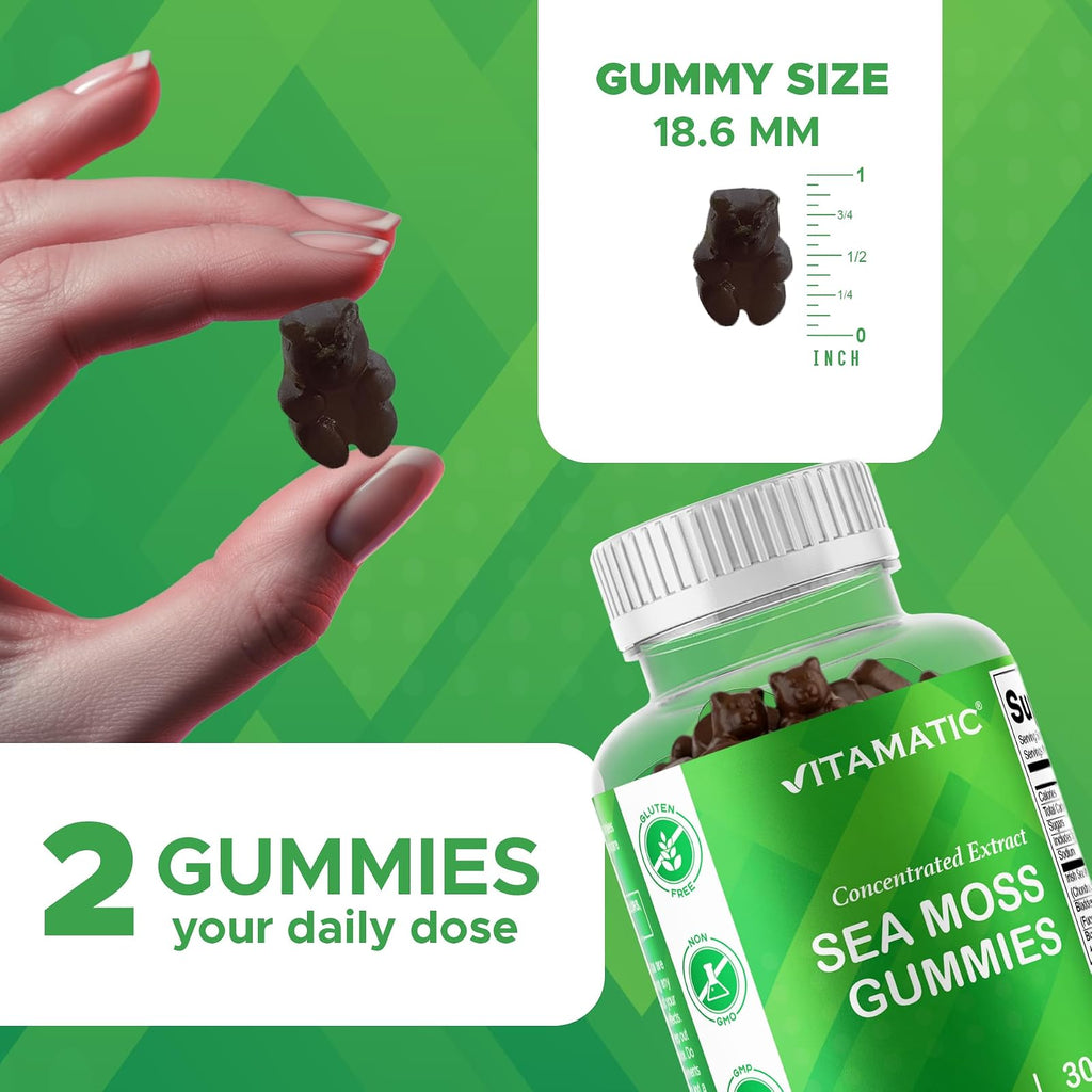 Vitamatic gummies with burdock extract