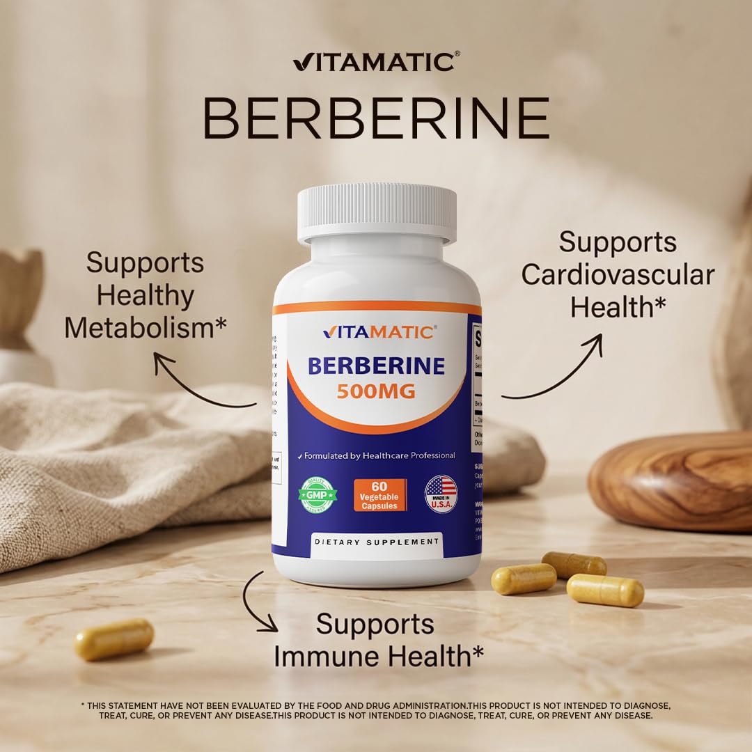 Vitamatic herbal berberine benefits