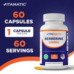 Vitamatic herbal berberine for blood sugar balance