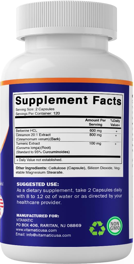 Vitamatic herbal supplement for vitality