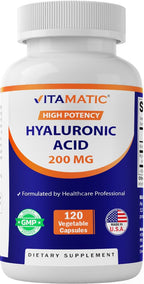 Vitamatic hyaluronic acid capsules for hydration