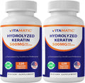 Vitamatic hydrolyzed keratin capsules for hair