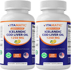 Vitamatic Icelandic cod liver oil benefits