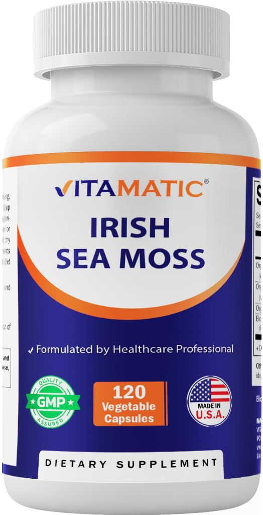 Vitamatic Irish Sea Moss benefits