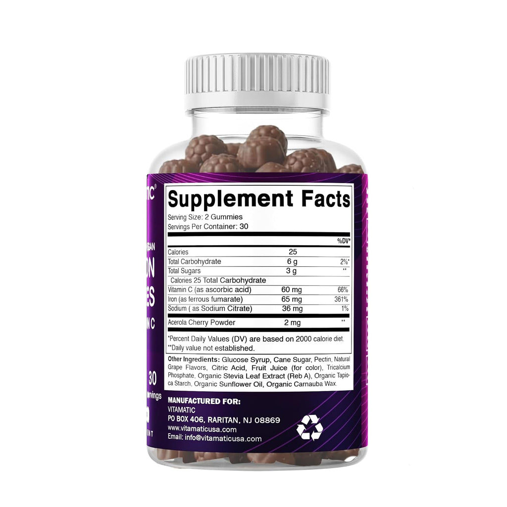 Vitamatic iron for better absorption