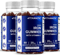 Vitamatic iron gummies for energy