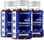 Vitamatic iron gummies for energy