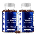Vitamatic iron gummies for women